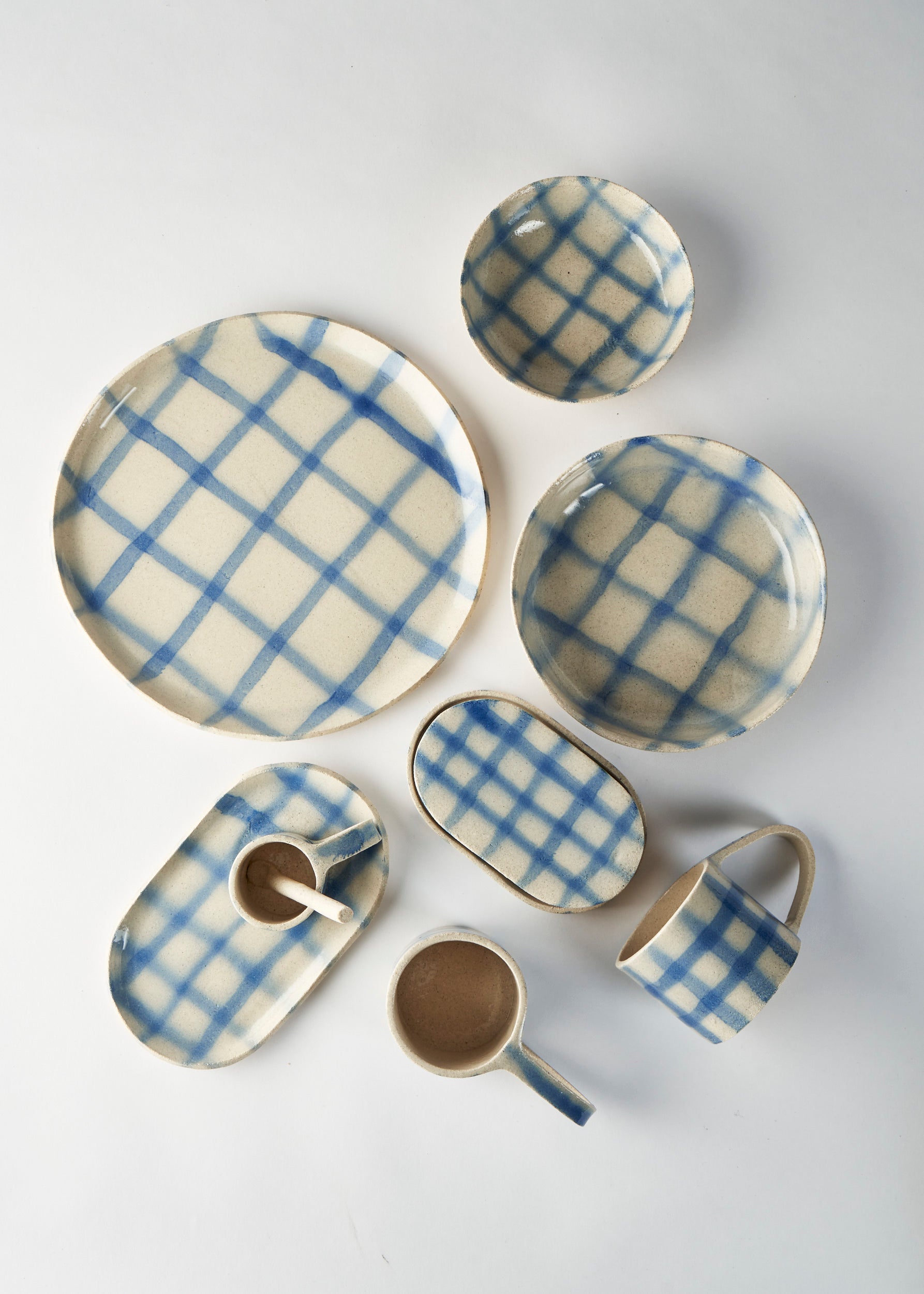 Brushed Grid – Super Ceramics